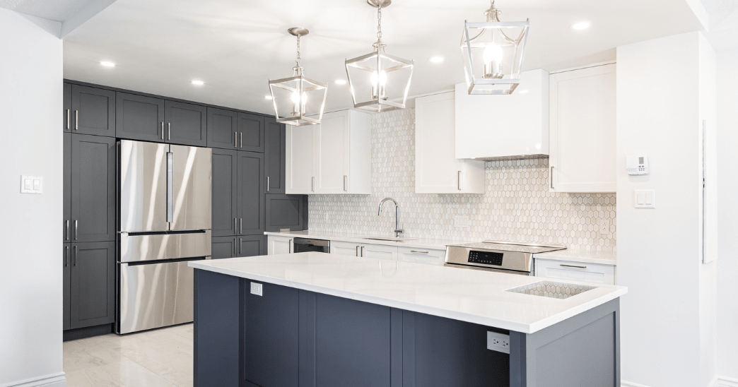 Stylish kitchen and bathroom renovation